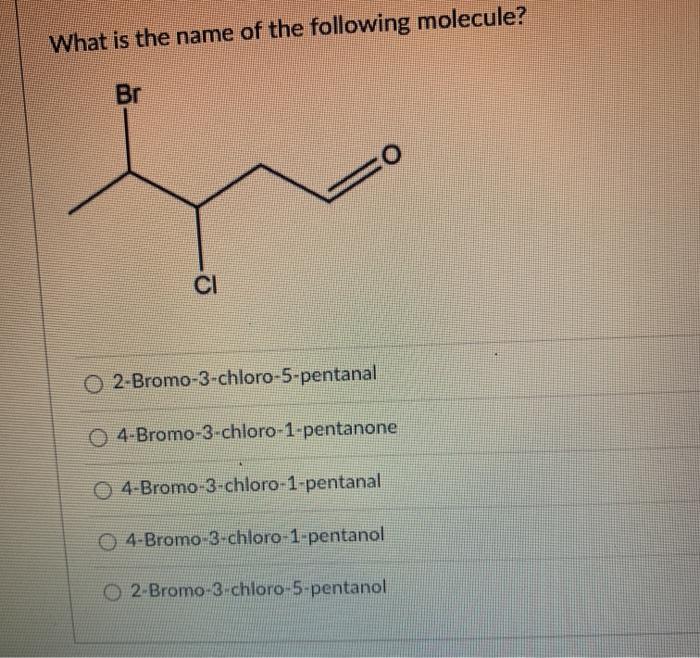 Solved What is the name of the following molecule? OH НО, ОН | Chegg.com