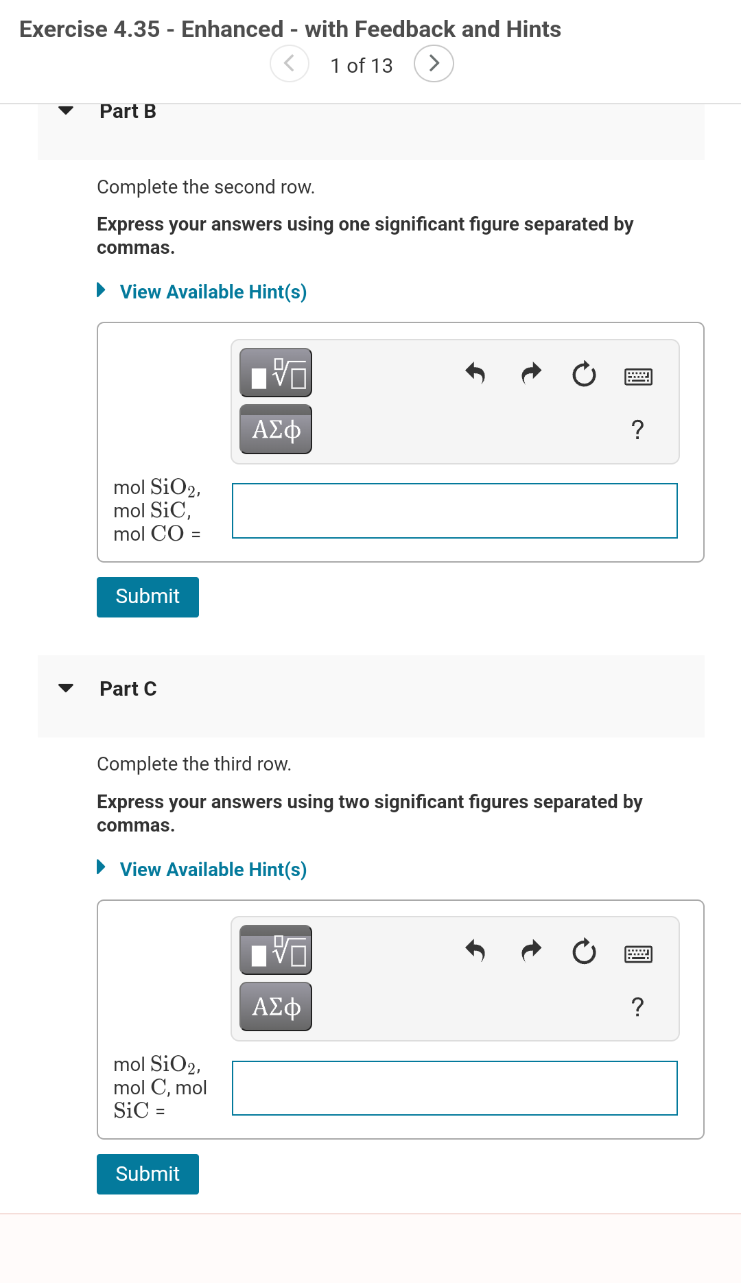 Exercise 4.35 - Enhanced - with Feedback and Hints 1 | Chegg.com