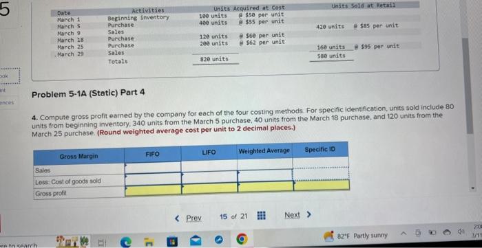 Solved I dont understand where to get the information to | Chegg.com