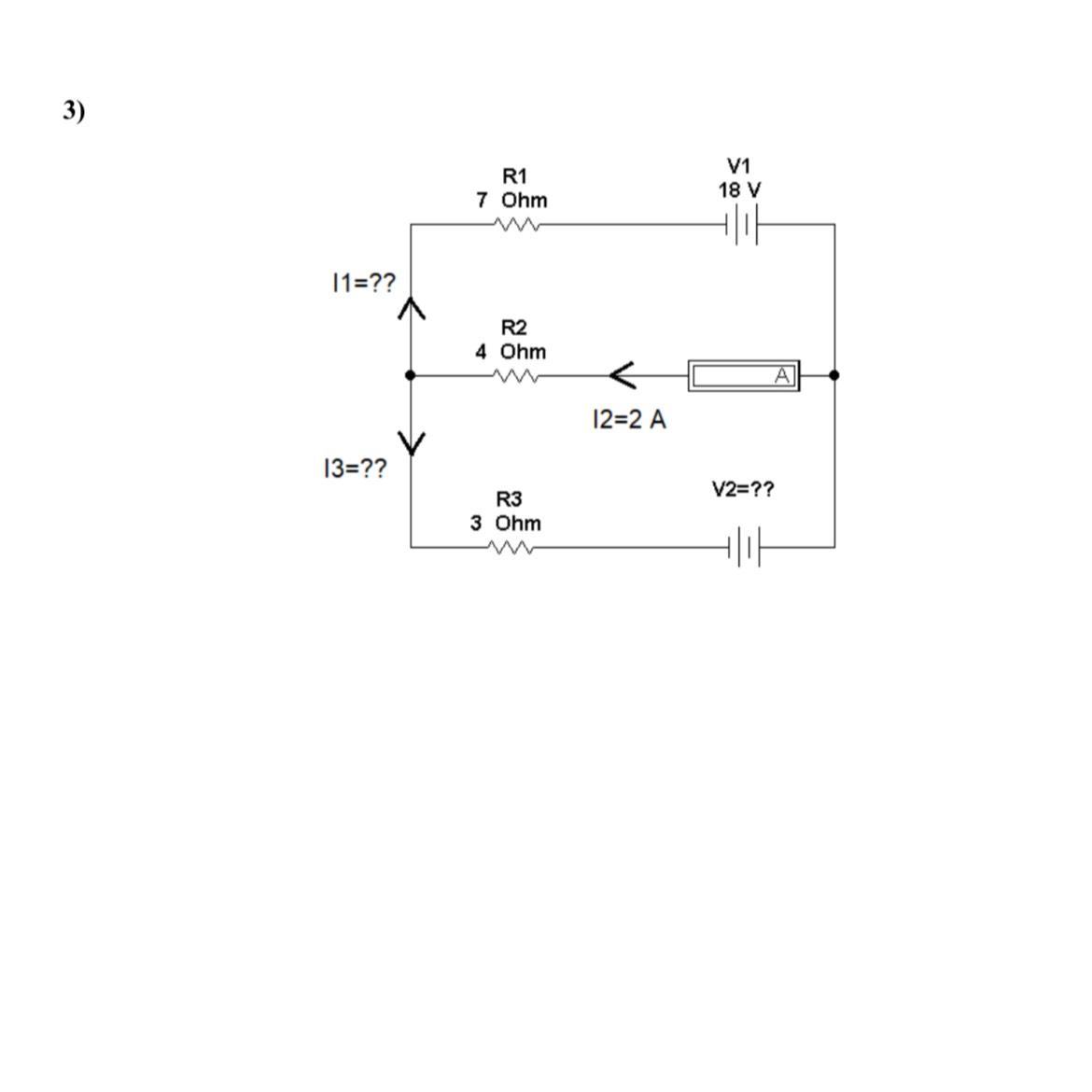 Solved Find all the currents and voltages across each | Chegg.com