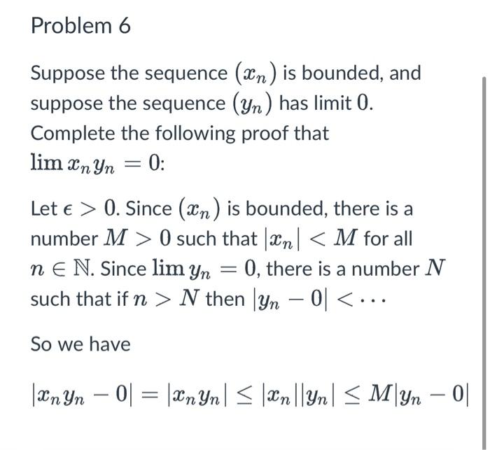 Solved Suppose the sequence (xn) is bounded, and suppose the | Chegg.com