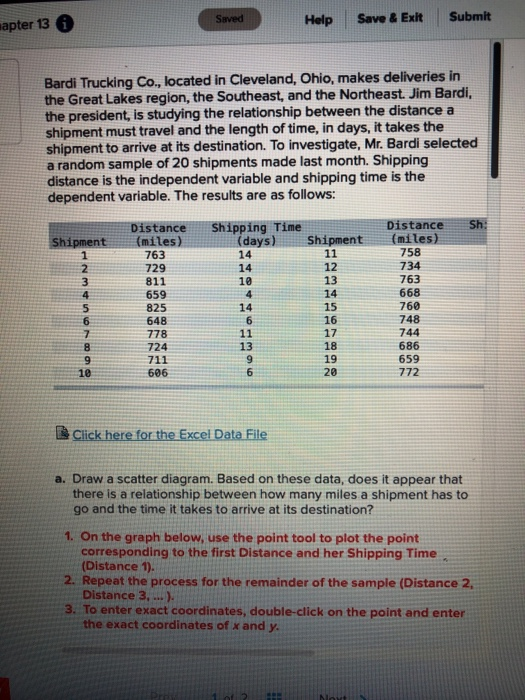Solved Saved apter 13 Help Save & Exit Submit Bardi Trucking | Chegg.com Solved Saved apter 13 Help Save & Exit Submit Bardi Trucking | Chegg.com
