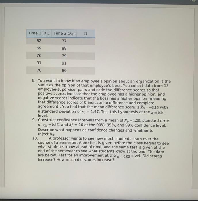 always μ0=0 ? 5. A researcher is interested in | Chegg.com