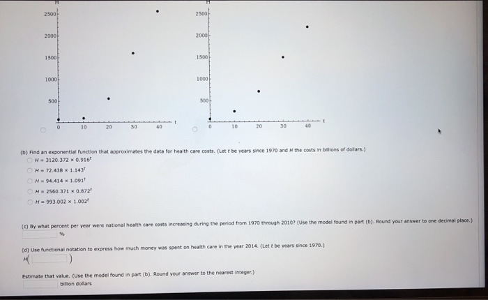 Solved For this exercise, round all regression parameters to | Chegg.com