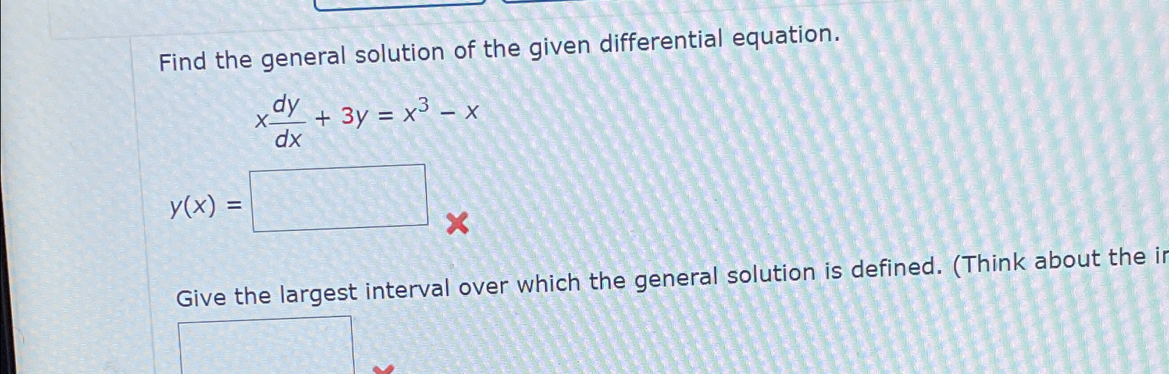 Solved Find the general solution of the given differential | Chegg.com
