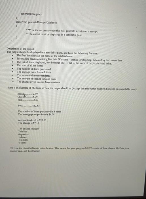 Solved COP2250 Assignment Purpose of assignment The purpose | Chegg.com