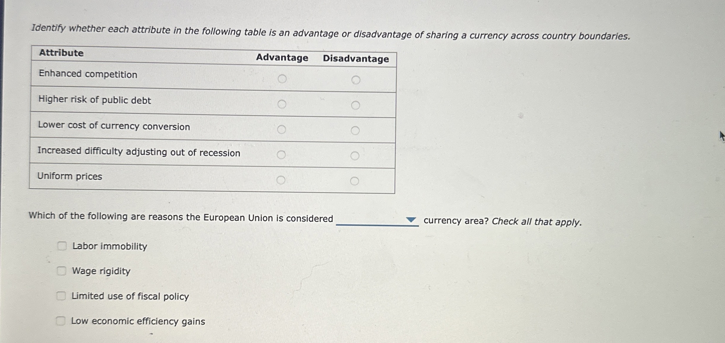 Solved Identify whether each attribute in the following | Chegg.com