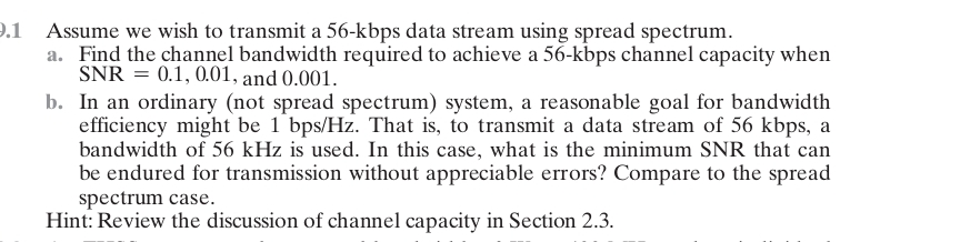 Solved Assume we wish to transmit a 56-kbps ﻿data stream | Chegg.com