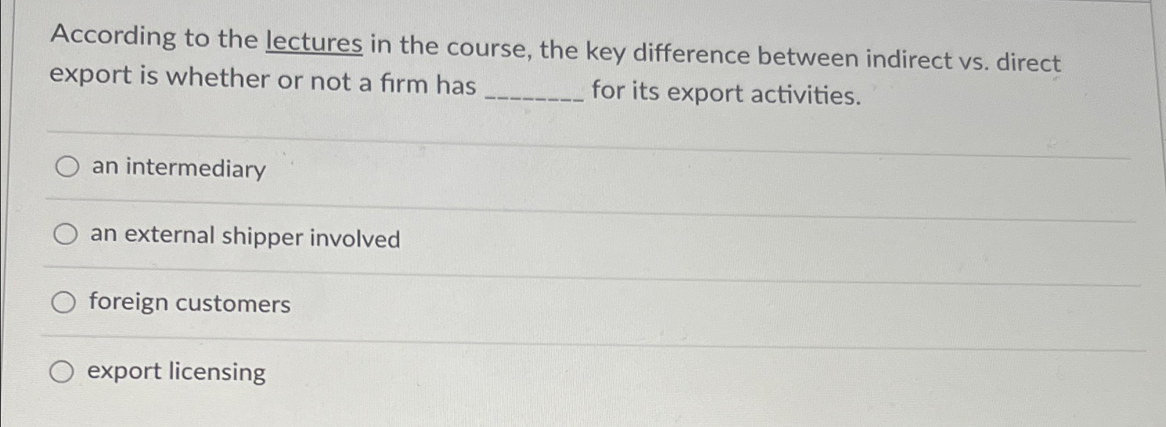 Solved According to the lectures in the course, the key | Chegg.com