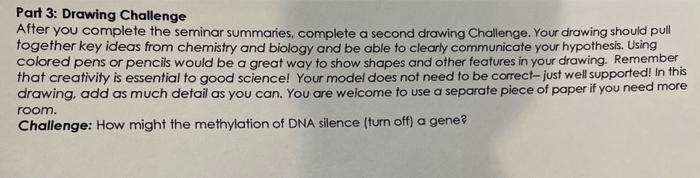 Solved Part 3: Drawing Challenge After you complete the | Chegg.com