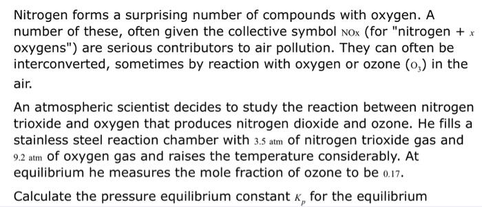 Solved Nitrogen forms a surprising number of compounds with | Chegg.com
