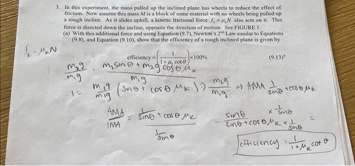 Solved part a) is the derivation and I need help with parts | Chegg.com