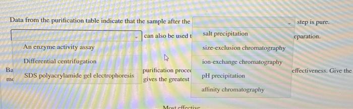 Solved A biochemist discovers and purifies a new enzyme, | Chegg.com