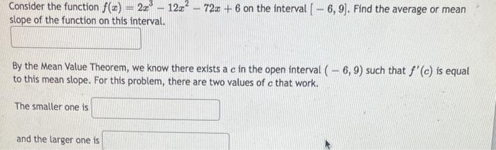 Solved Consider the function f(x)=x1 on the interval [4,7]. | Chegg.com