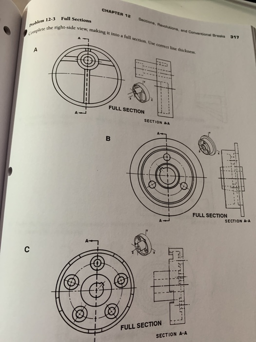 Problem 12-8 Section A --- - HANDWHEEL SPECIFICATIONS | Chegg.com