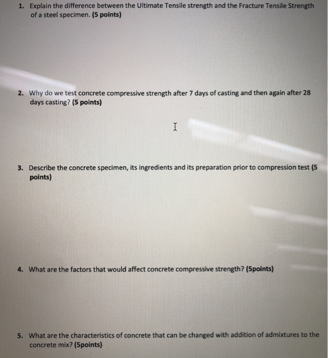 Solved 1. Explain the difference between the Ultimate | Chegg.com