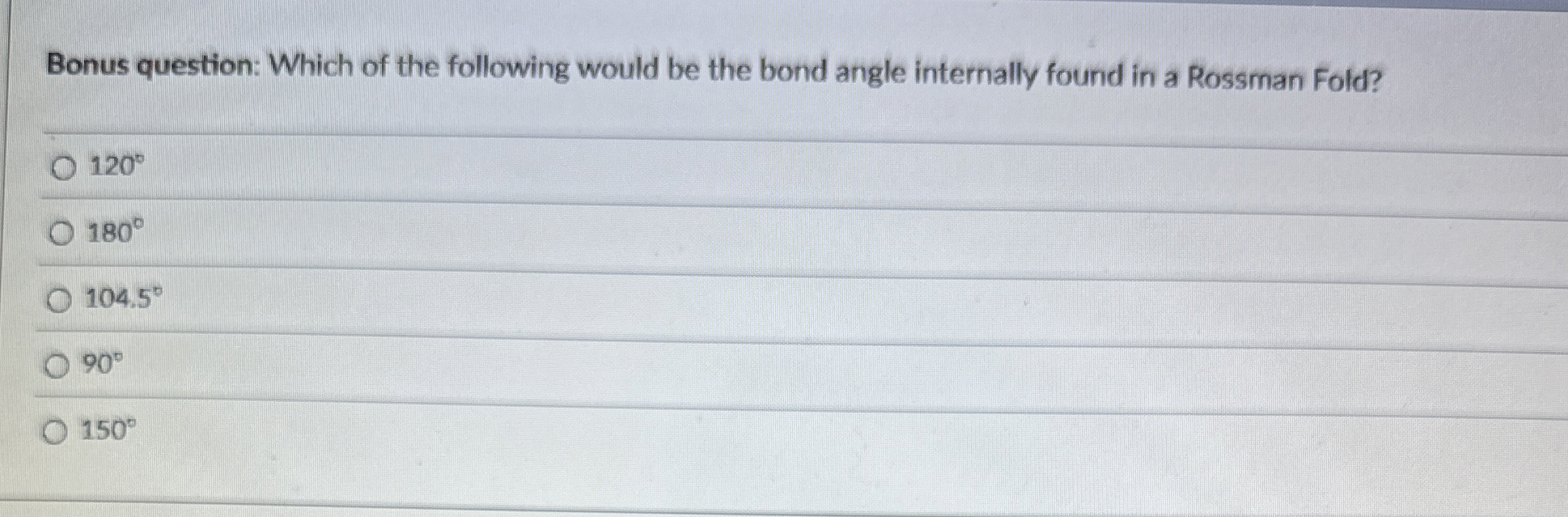 Solved Bonus question: Which of the following would be the | Chegg.com