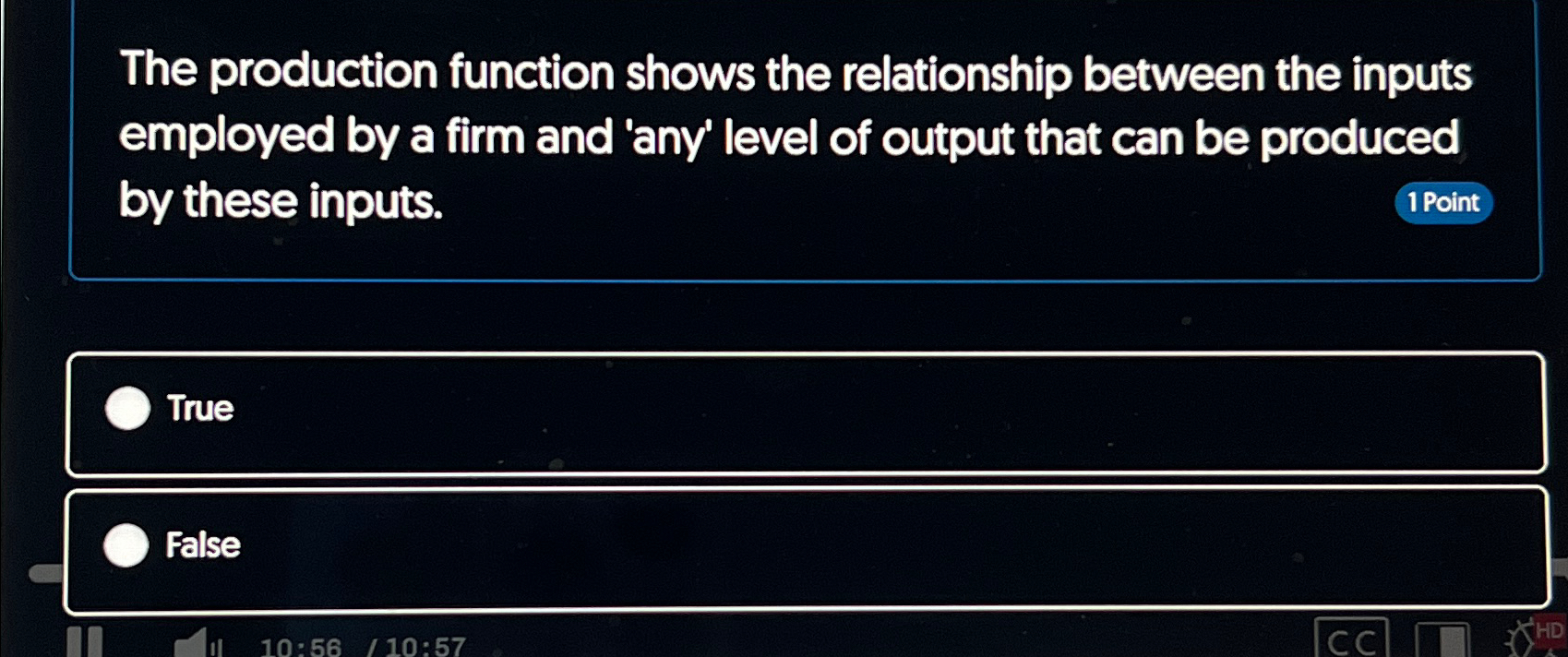 Solved The production function shows the relationship | Chegg.com
