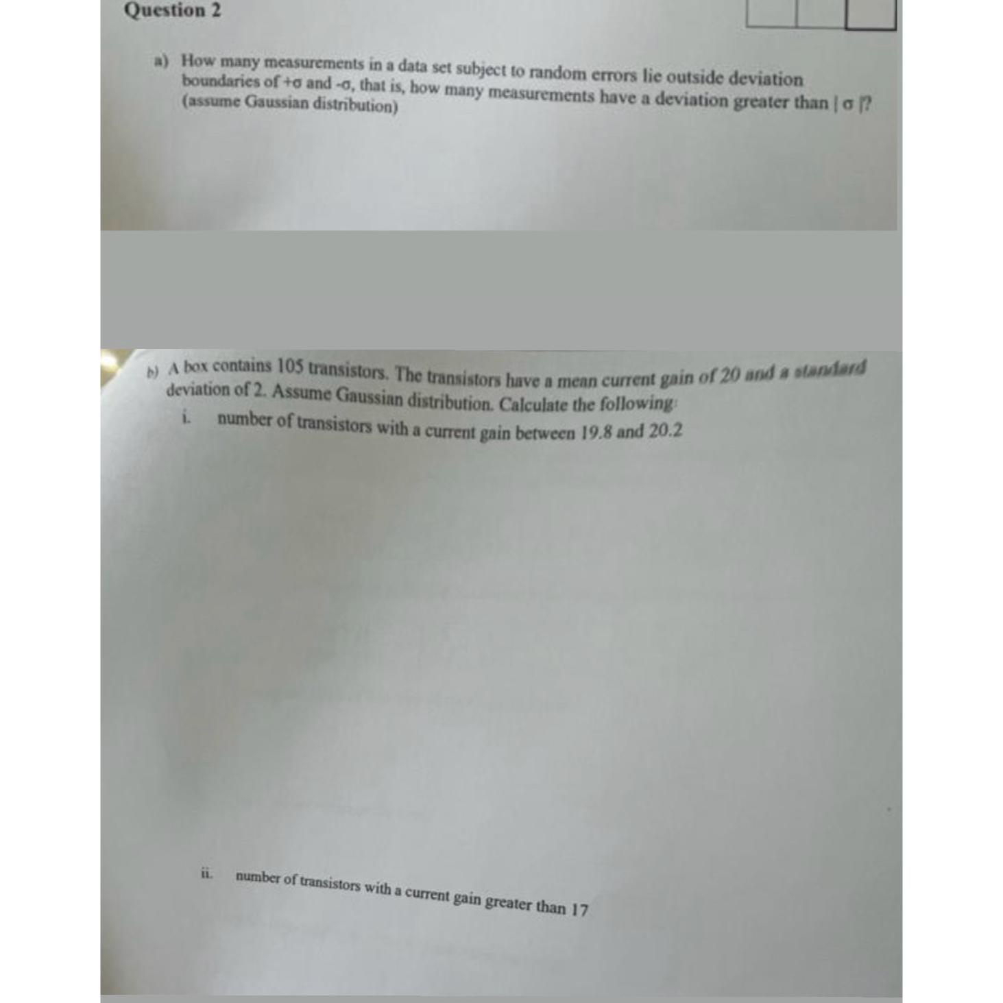 Solved Question 2a) ﻿How many measurements in a data set | Chegg.com