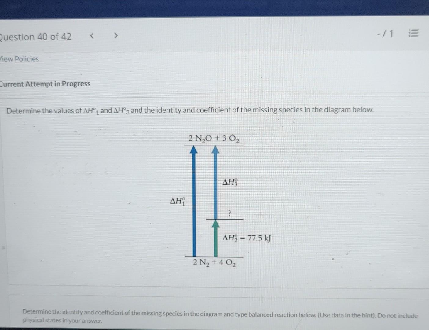 Solved Current Attempt in Progress Determine the values of | Chegg.com