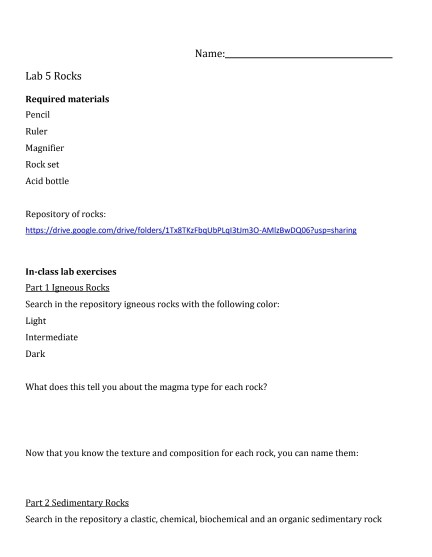 Solved Lab 5: Rocks Required | Chegg.com