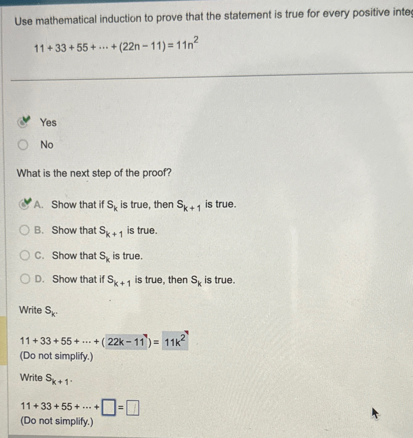 Solved Use mathematical induction to prove that the | Chegg.com