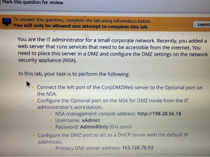 Solved Mark this question for review To answer this | Chegg.com