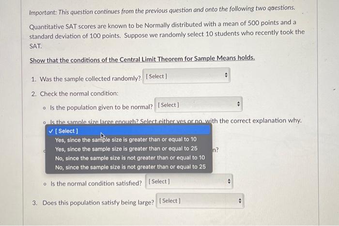 Solved Important: This question continues from the previous | Chegg.com