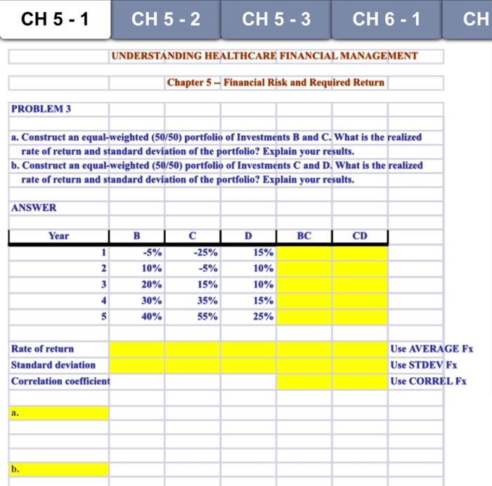 Solved CH 5 - 1 CH 5 - 2 CH 5 - 3 CH 6 - 1 UNDERSTANDING | Chegg.com