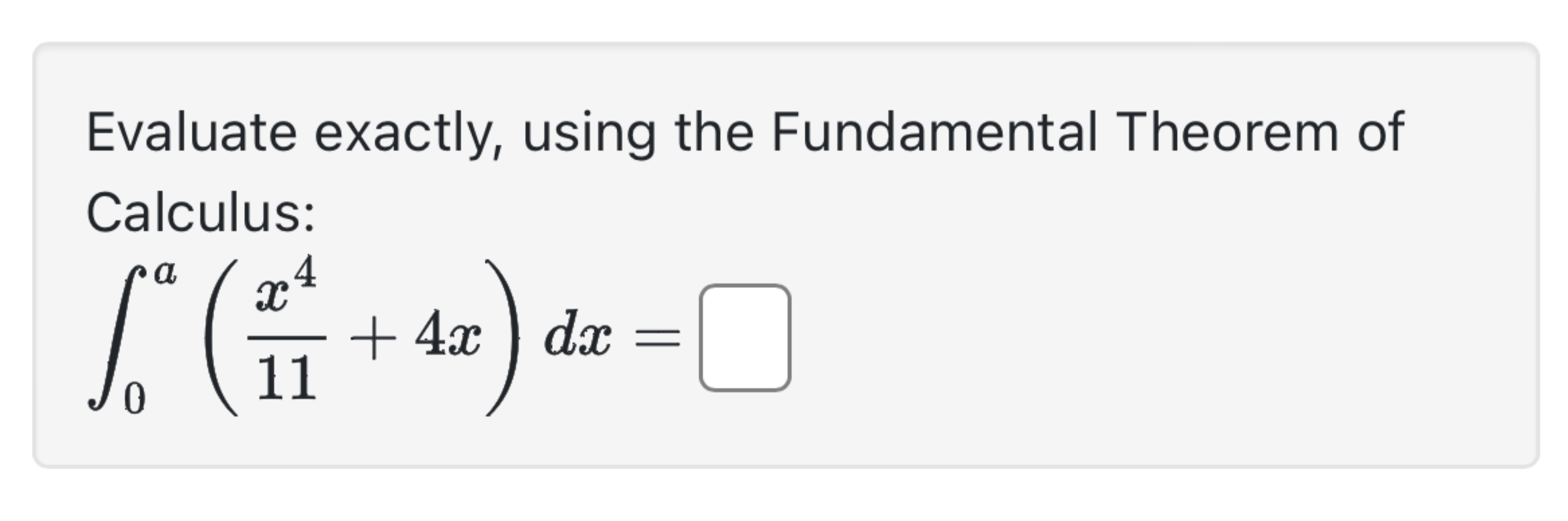 Solved Evaluate exactly, using the Fundamental Theorem | Chegg.com