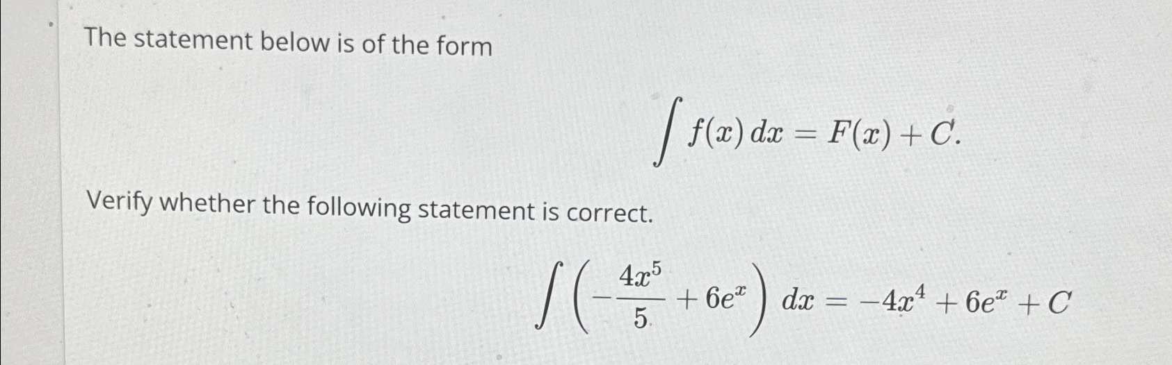Solved The statement below is of the | Chegg.com