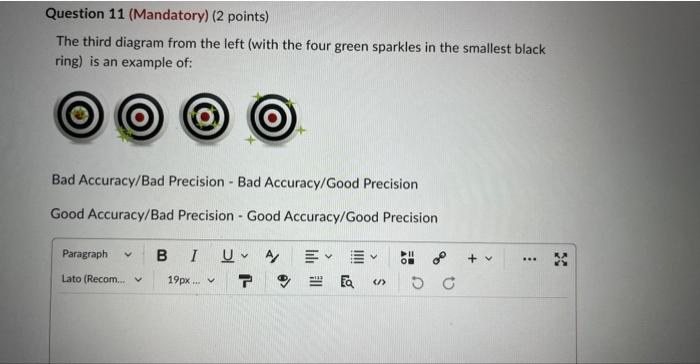[solved] Question 11 Mandatory 2 Points The Third Diag