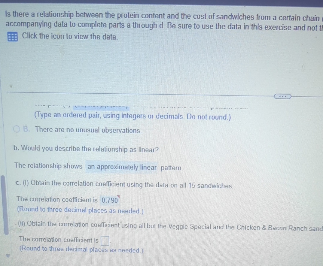 Is there a relationship between the protein content | Chegg.com