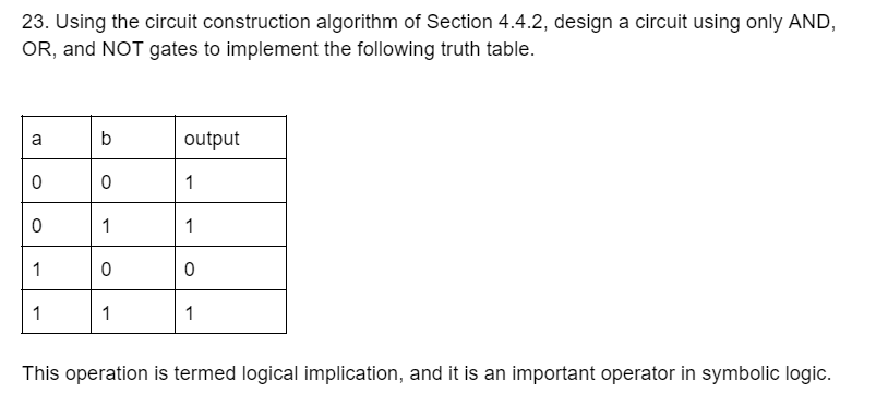 Using the circuit construction algorithm of Section | Chegg.com Using the circuit construction algorithm of Section | Chegg.com