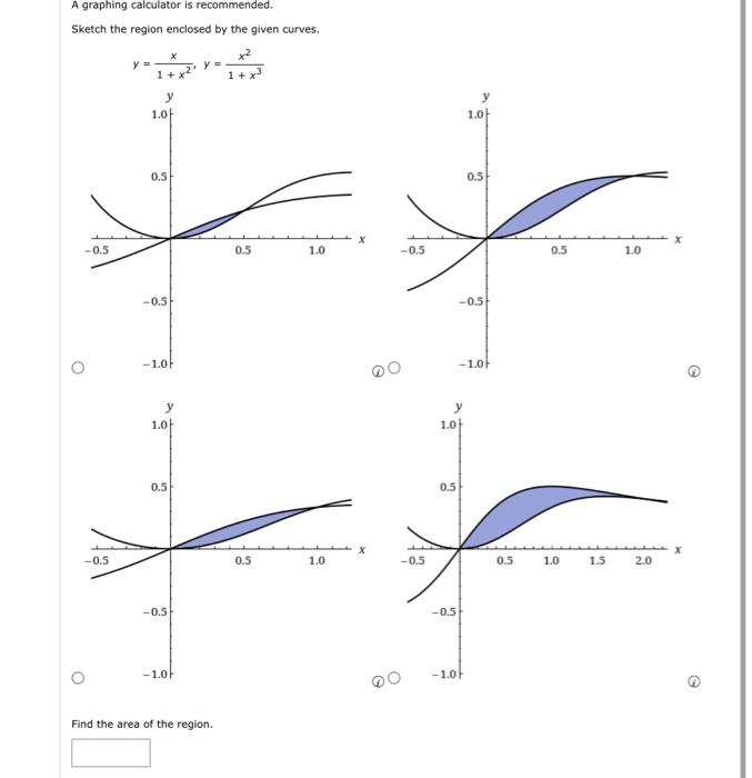 Solved A graphing calculator is recommended. | Chegg.com