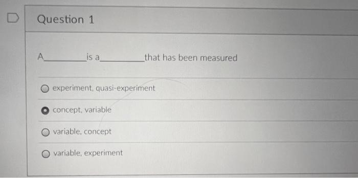Solved is a that has been measured experiment, | Chegg.com