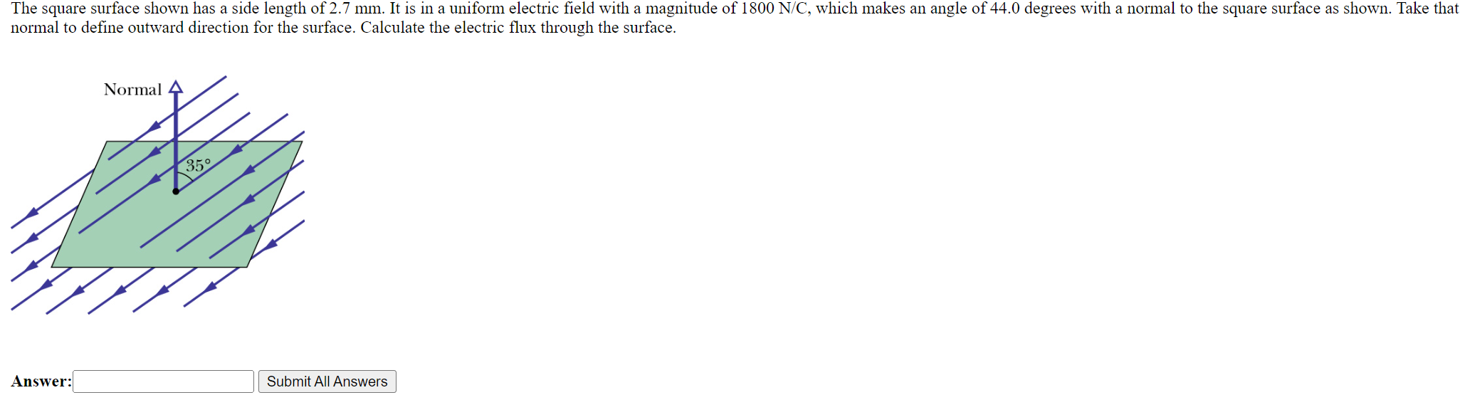 Solved normal to define outward direction for the surface. | Chegg.com