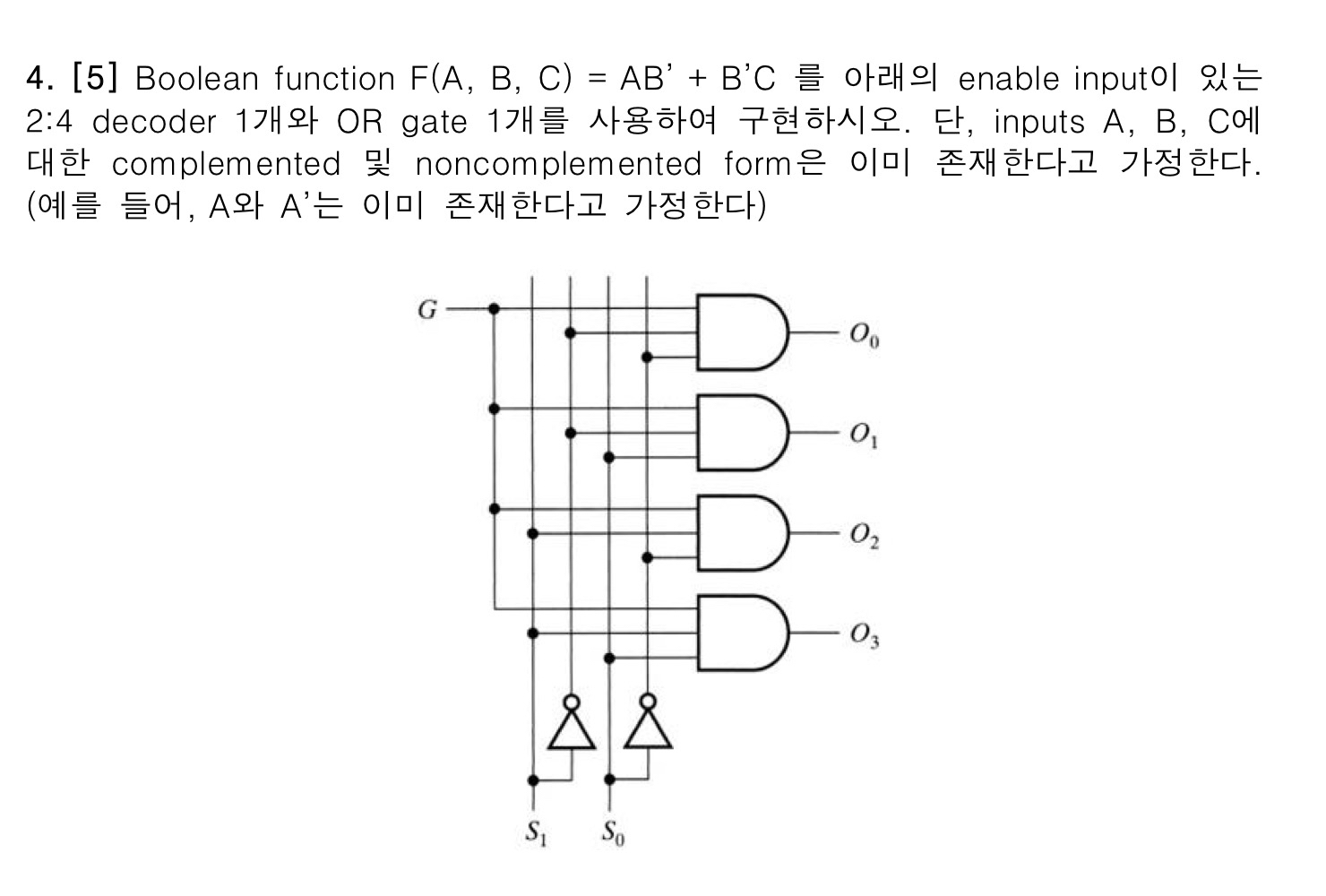 Solved [5] ﻿boolean Function F A B C Ab B C ﻿with The