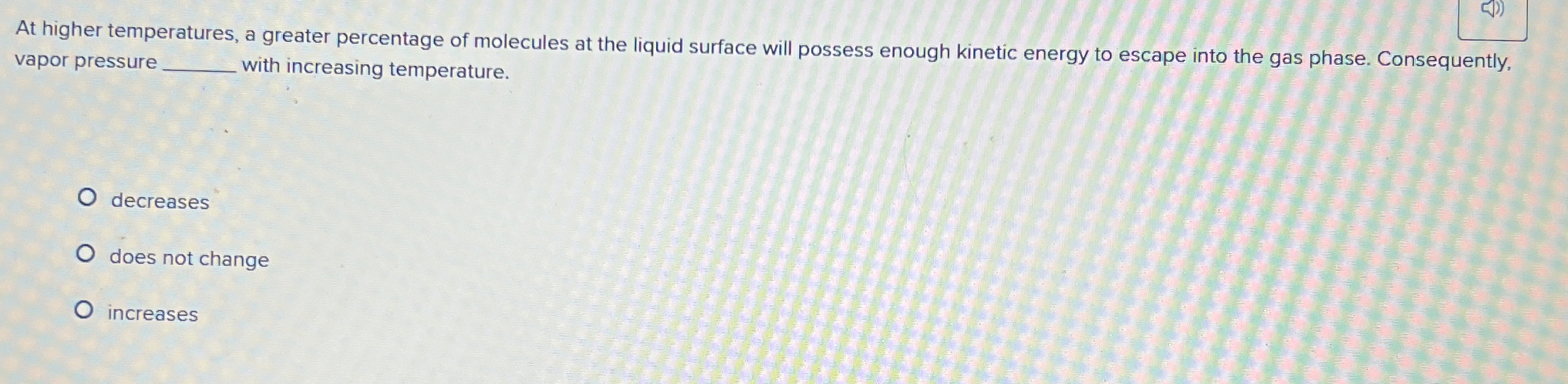 Solved At higher temperatures, a greater percentage of | Chegg.com