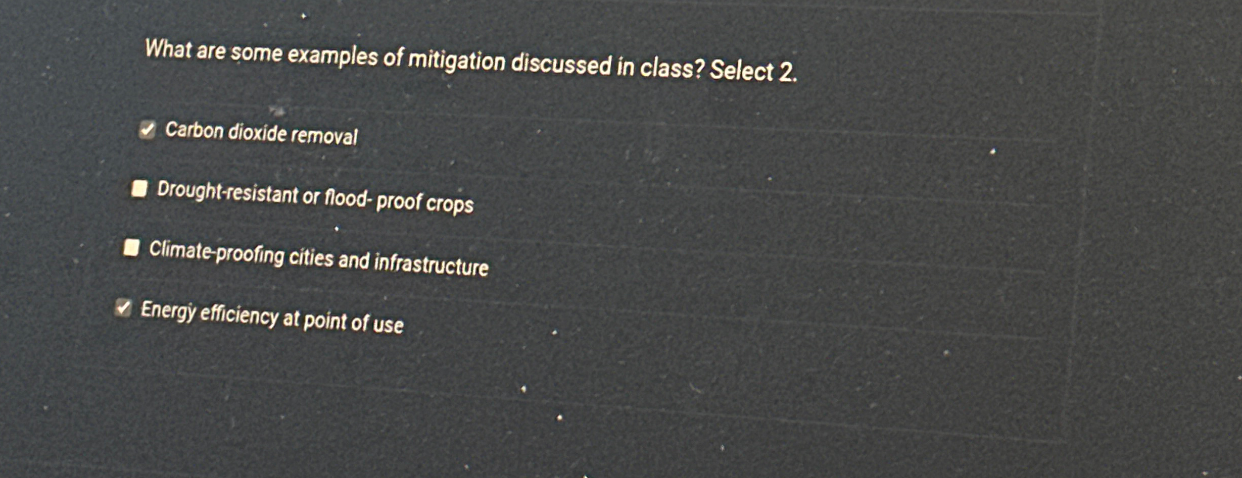 Solved What are some examples of mitigation discussed in | Chegg.com