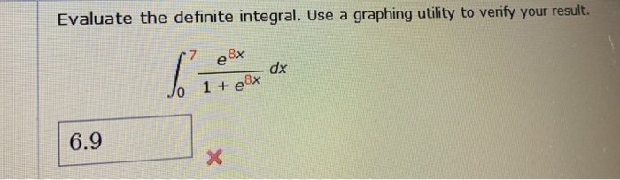 Solved Evaluate the definite integral. Use a graphing | Chegg.com
