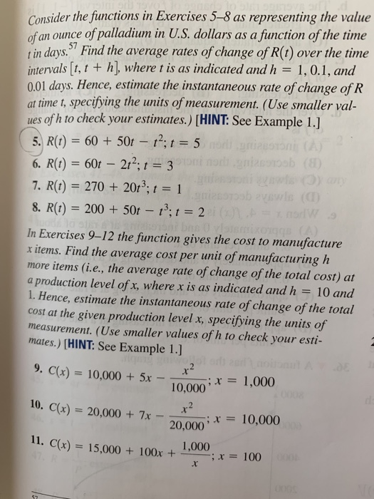 Solved Consider the functions in Exercises 5-8 as | Chegg.com