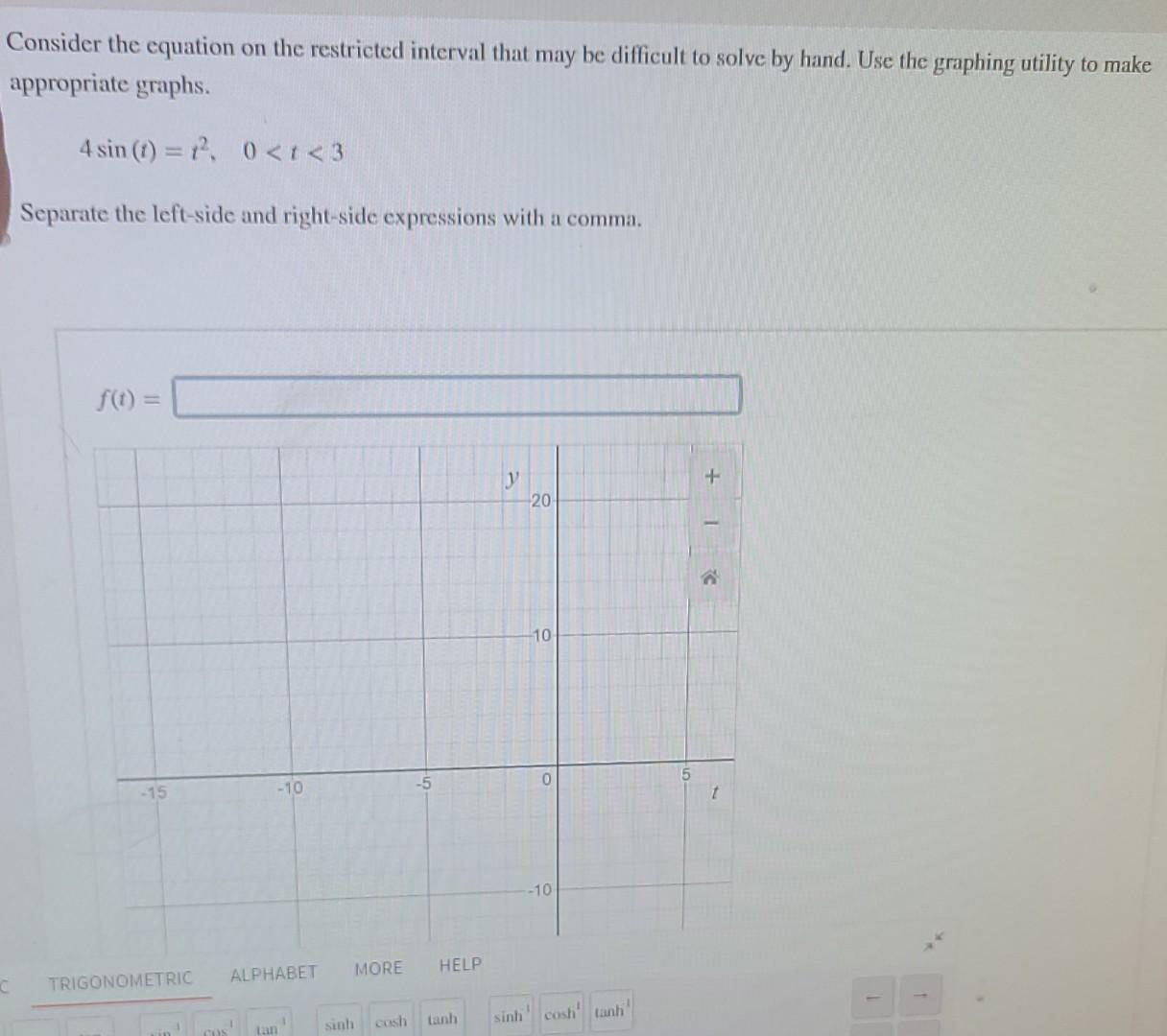 Solved Consider the equation on the restricted interval that | Chegg.com