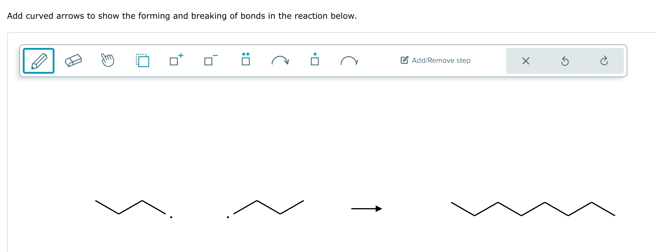 Solved Add curved arrows to show the forming and breaking of | Chegg.com