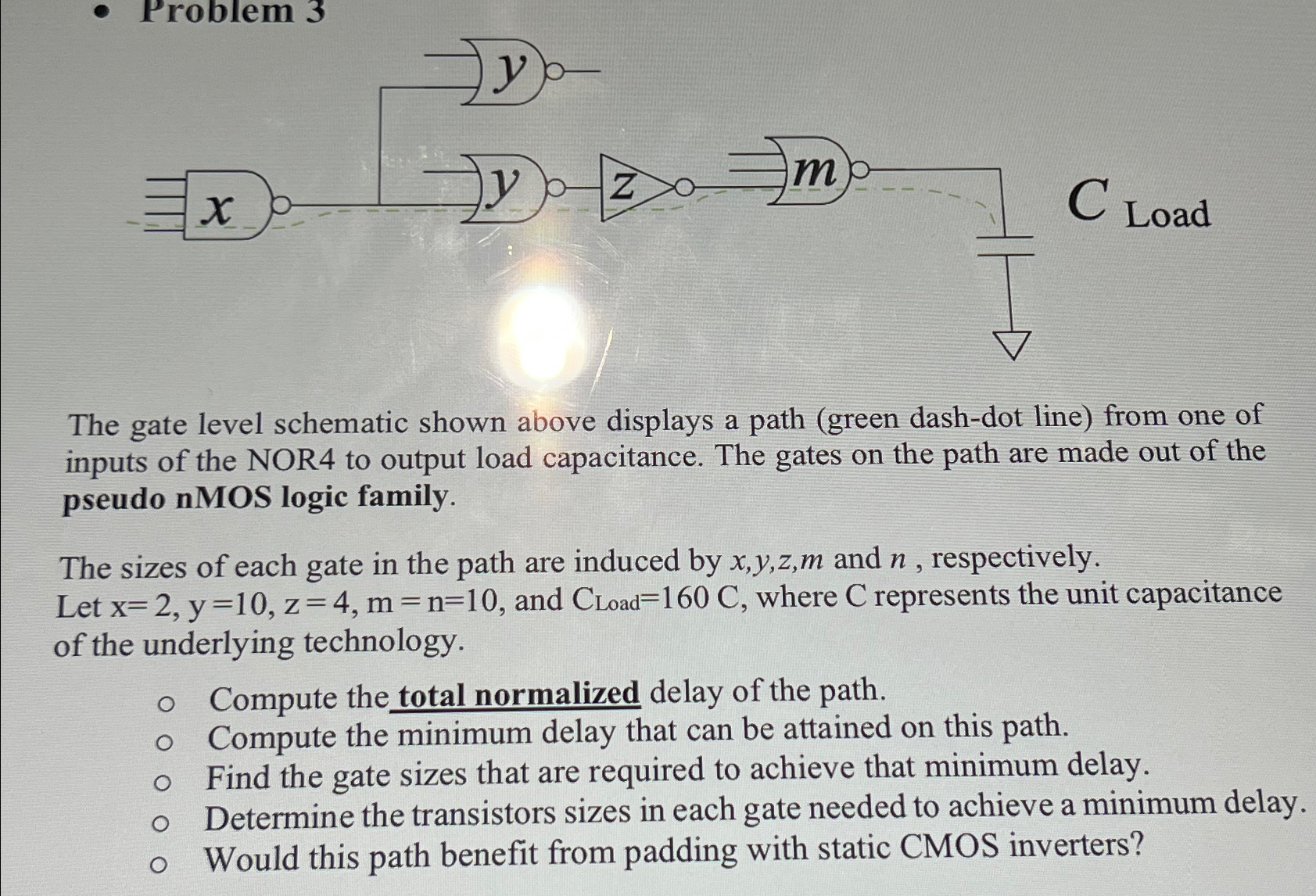 Solved Problem 3The gate level schematic shown above | Chegg.com Solved Problem 3The gate level schematic shown above | Chegg.com