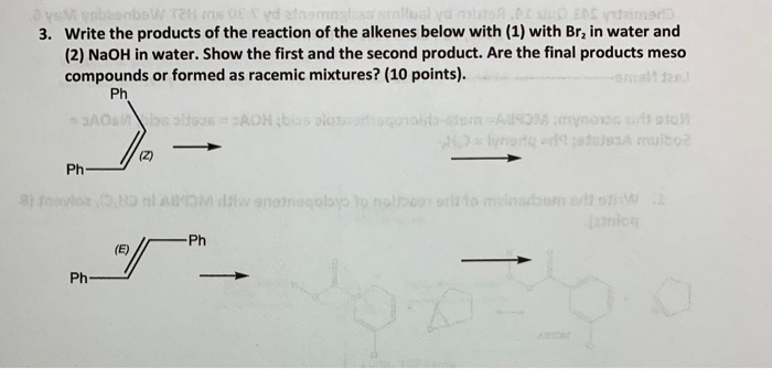 Solved Note this acronym: MCPBA= meta-chloroperbenzoic acid; | Chegg.com