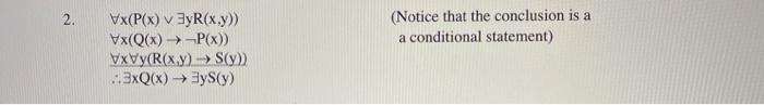 construct a formal proof in Fitch Notation/Fitch | Chegg.com