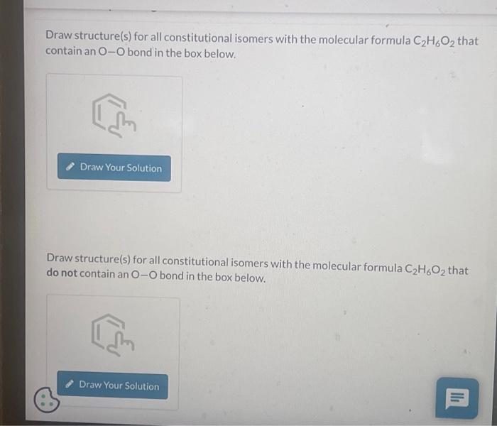 Solved Draw structure(s) for all constitutional isomers with | Chegg.com