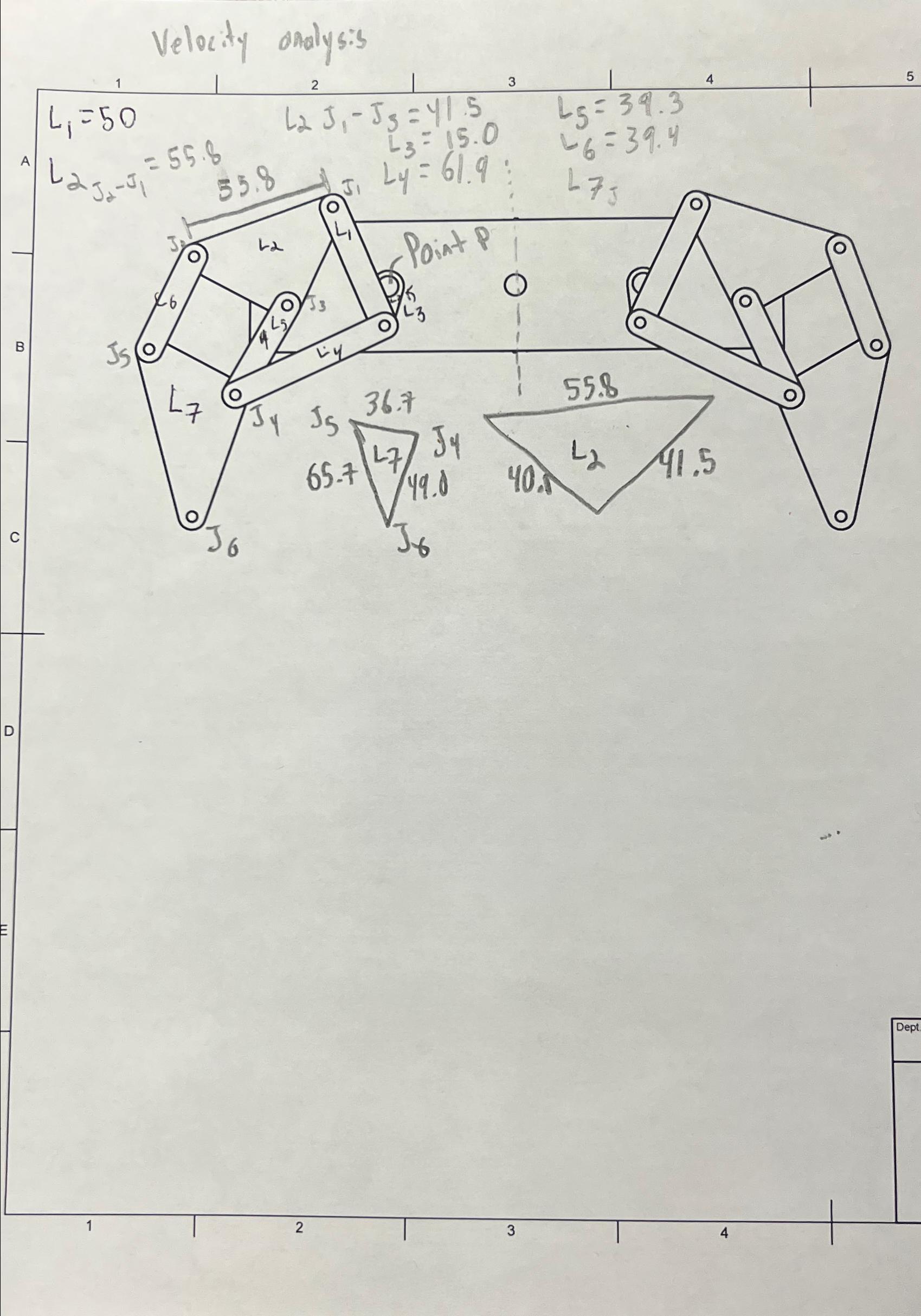Solved Given the following mechanical linkage, how would one | Chegg.com