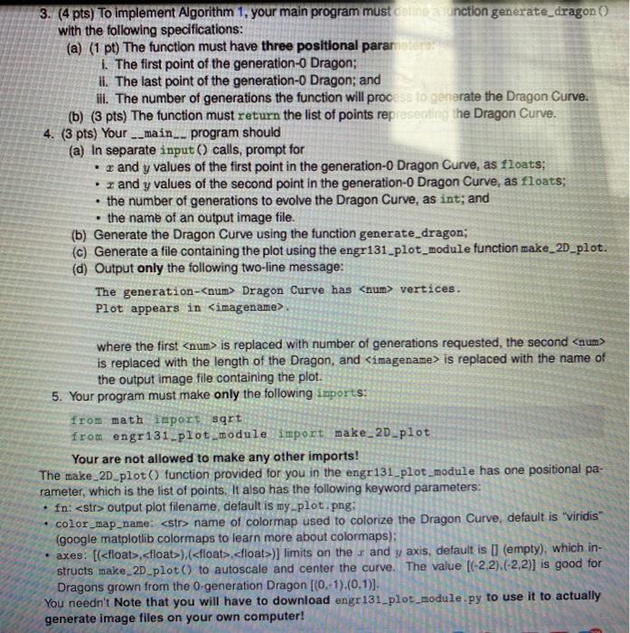 The Harter-Heighway Dragon Curve is a particularly | Chegg.com